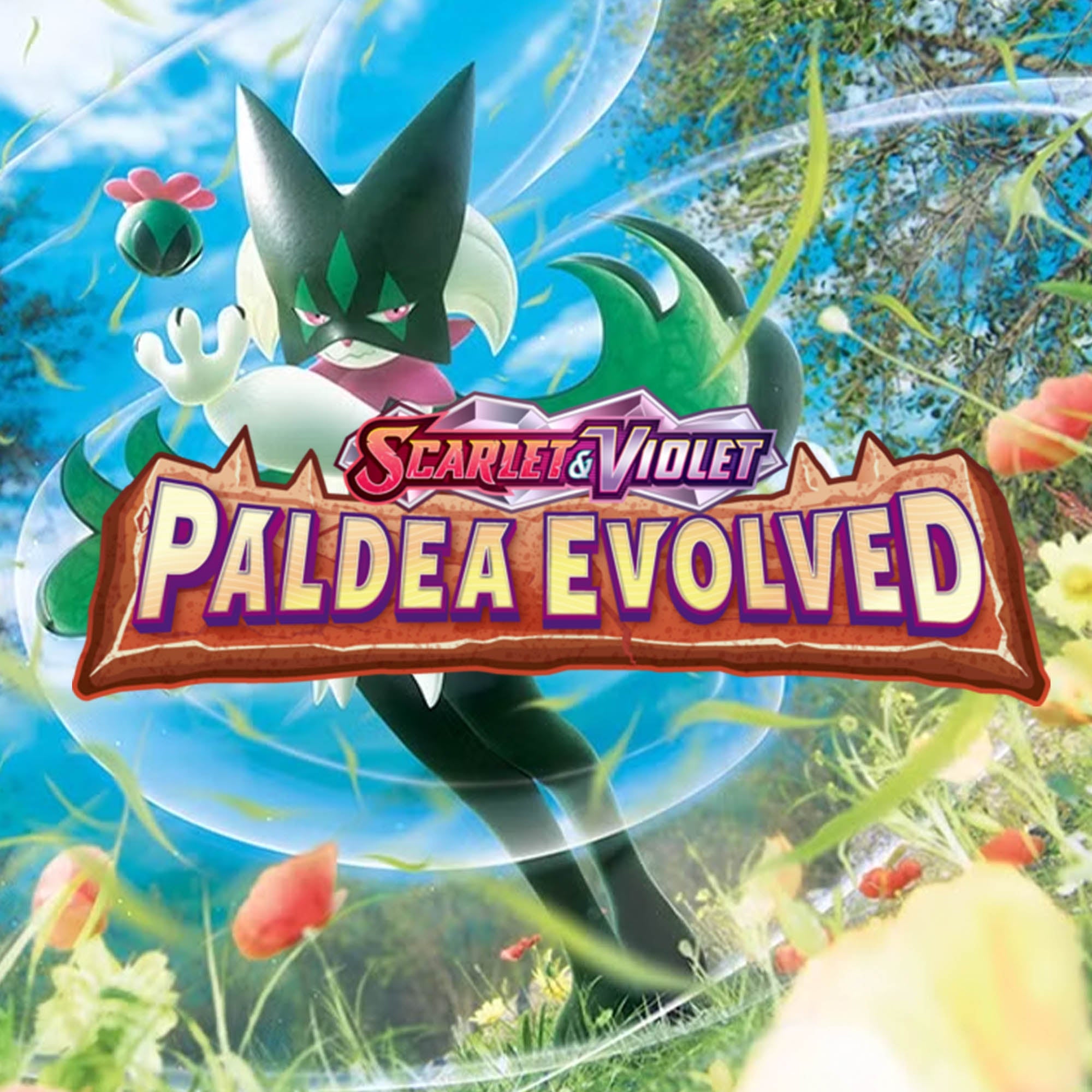 Paldea Evolved Set | Pokemon Extended Art Case – PukaSlab