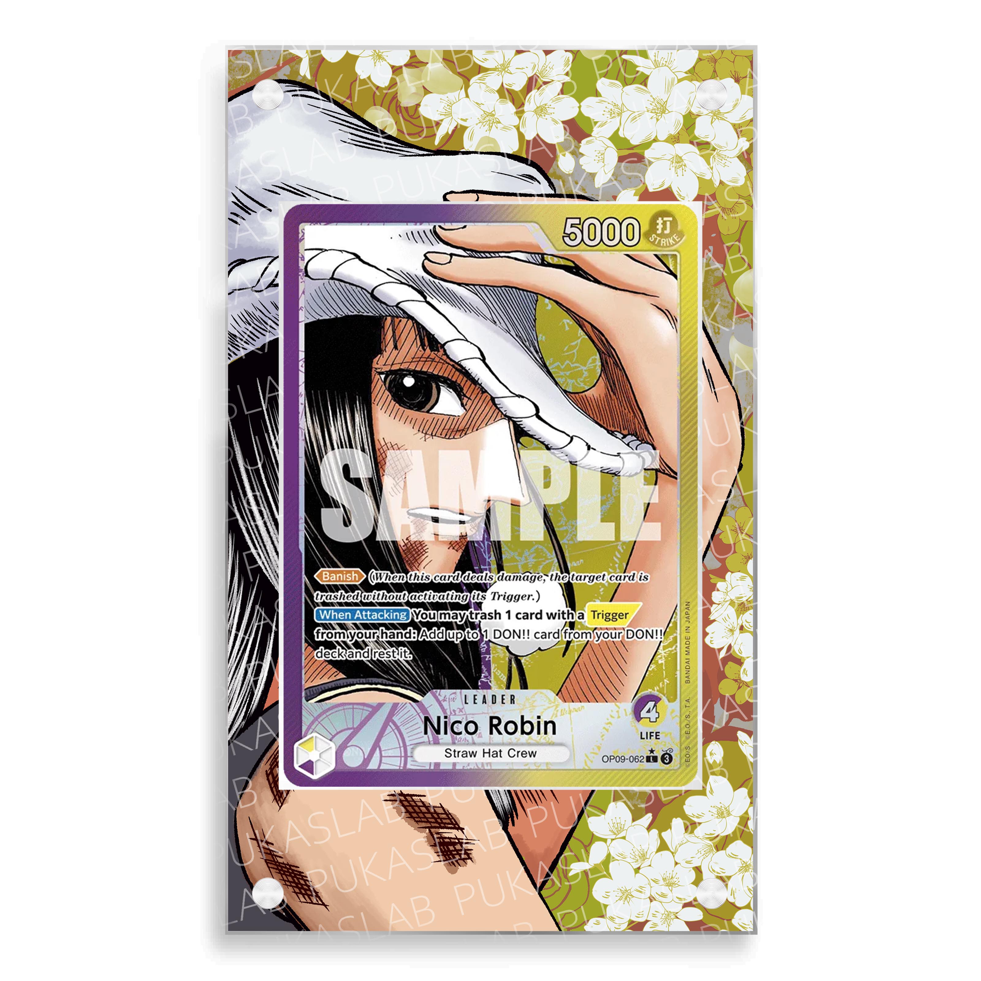 Nico Robin OP09-062 Magnetic Case - One Piece Extended Art Case – PukaSlab