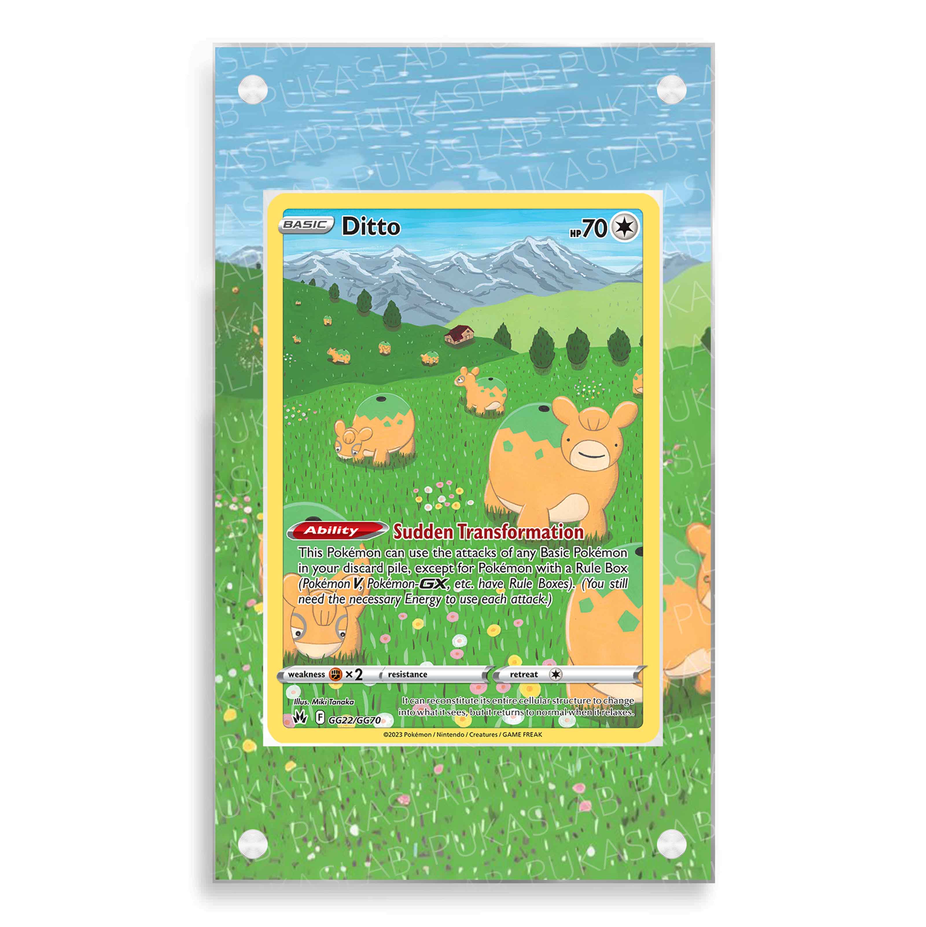 Ditto GG22/GG70 Magnetic Case - Pokemon Extended Art Case – PukaSlab