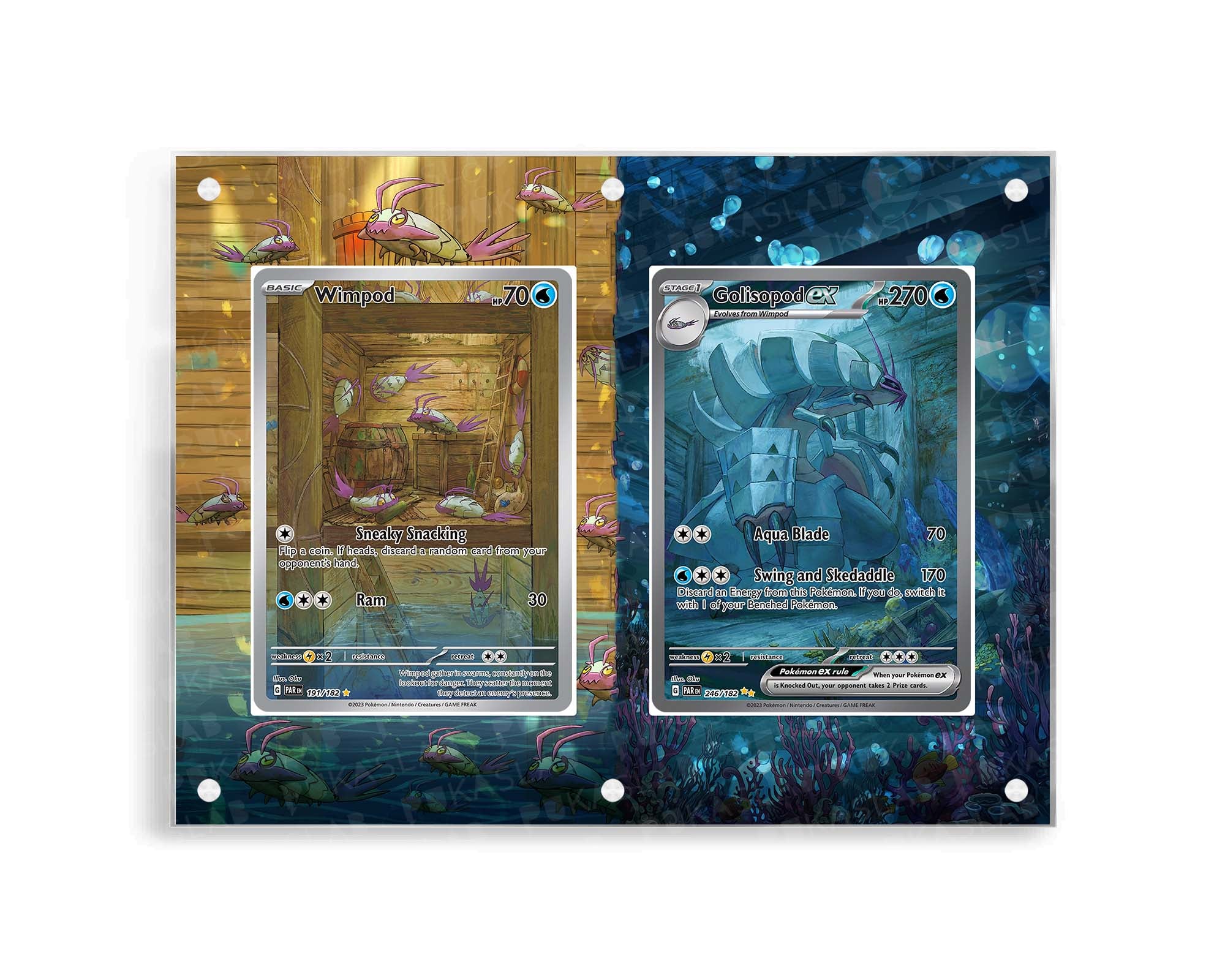 Wimpod Golisopod Double Extended Art Case – PukaSlab